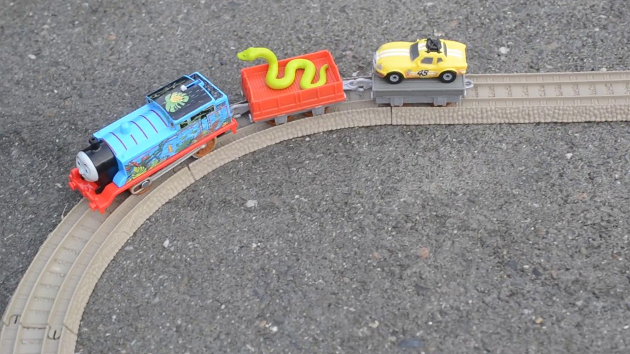 Trackmaster Thomas & Ace The Racer unboxing and review - YouTube