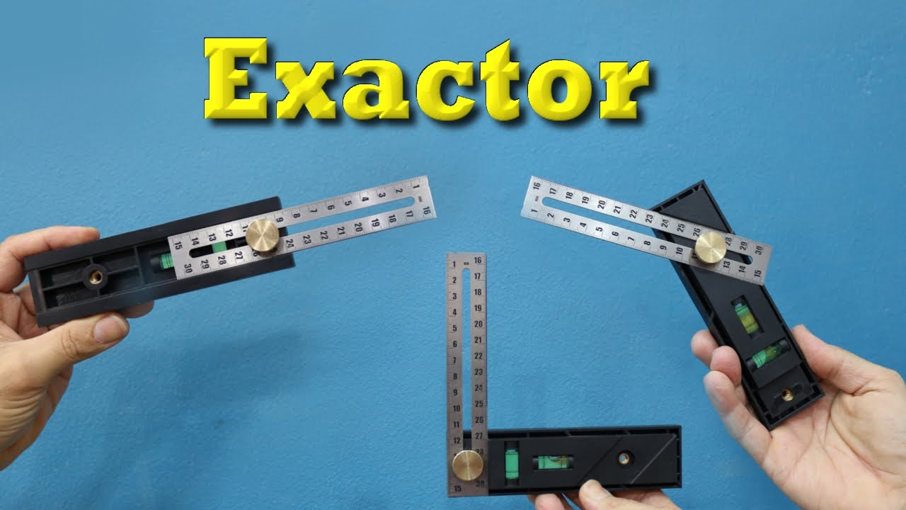 Exactor - Ferramenta Multi-medição - YouTube