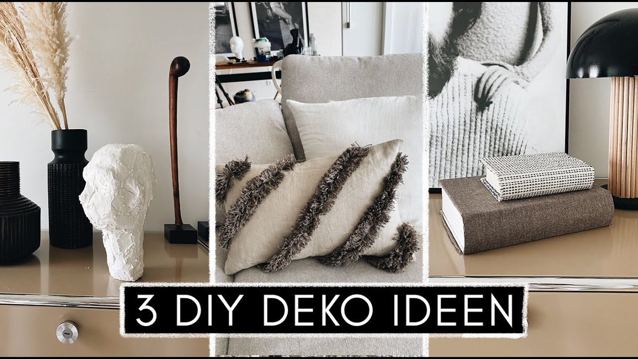 3 DEKO DIY IDEEN - schön, schnell, einfach und vielleicht ein Fail ...