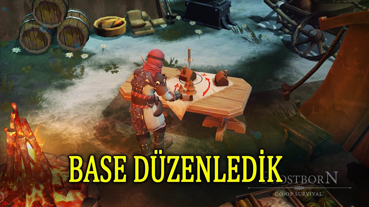 Frostborn base yapımı | 3.Gün | Frostborn - YouTube