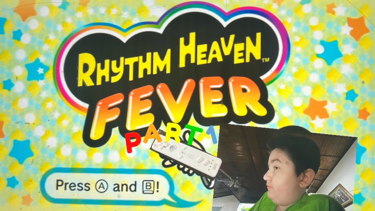 A 9yr tries rhythm heaven fever part 1 - YouTube