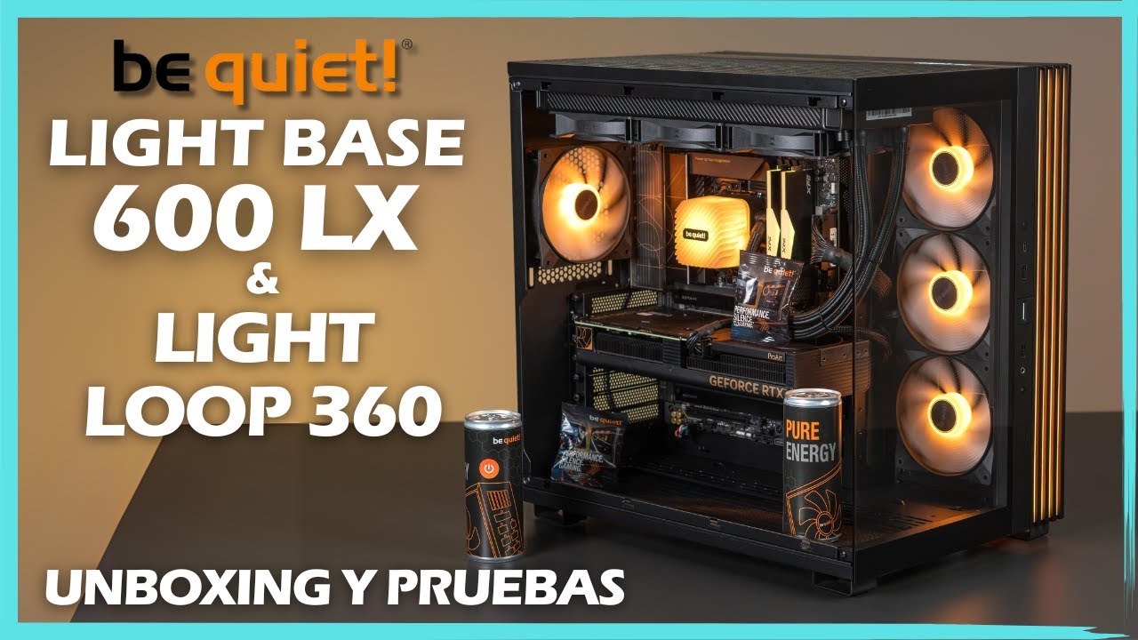 BEQUIET LIGHT BASE 600 LX ENSAMBLE PC Y PRUEBAS I9 14900 - YouTube