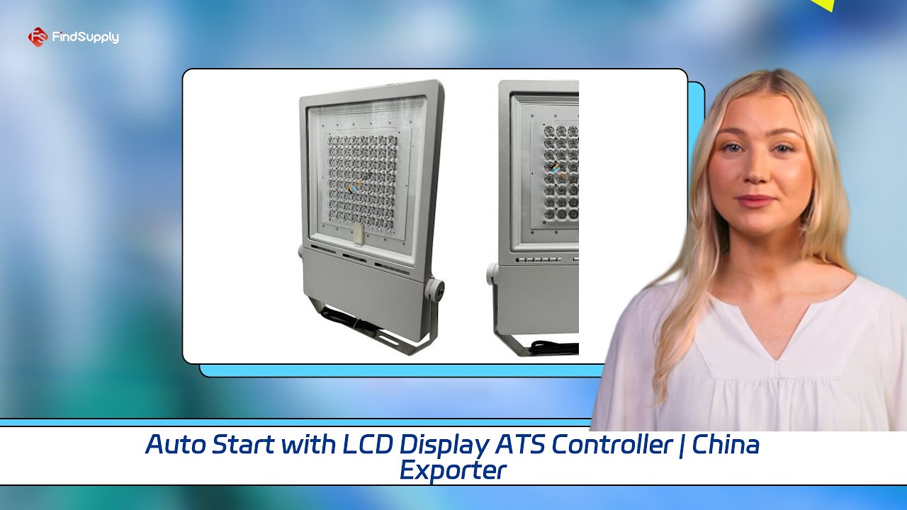 Auto Start with LCD Display ATS Controller | China Exporter - YouTube