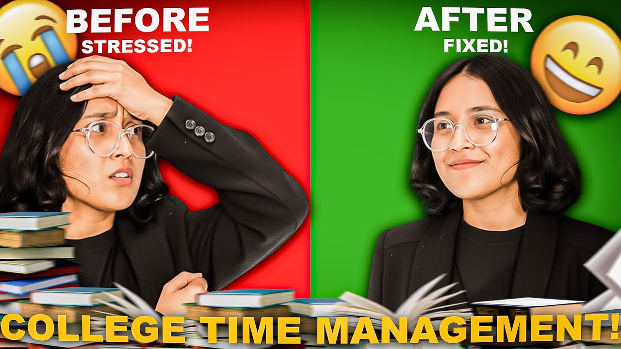 College Time Management Tips for Students 🤯| Balance Studies, Skills ...