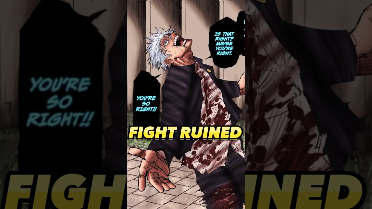 MAPPA Ruined Gojo Vs Toji…#anime #shorts #jujutsukaisen - YouTube