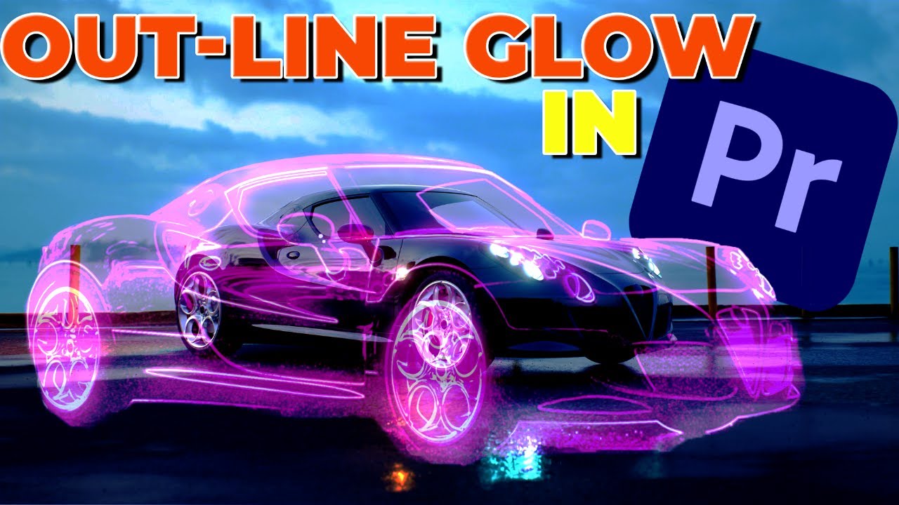 Glowing Outline Effect Tutorial in Premiere Pro | No Plugins | Editease ...