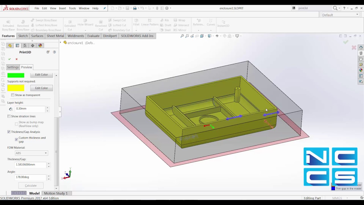 SOLIDWORKS - Print3D - YouTube