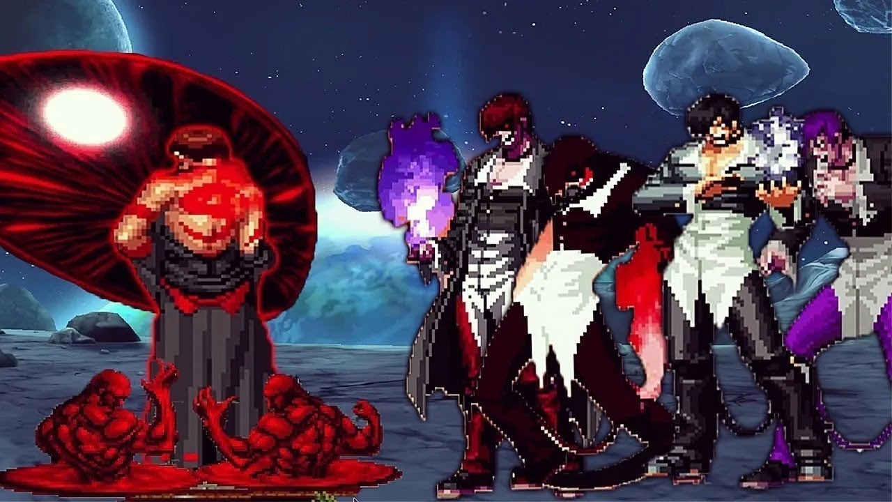 [Mugen KOF] Vice Vs Orochi Iori Team - YouTube