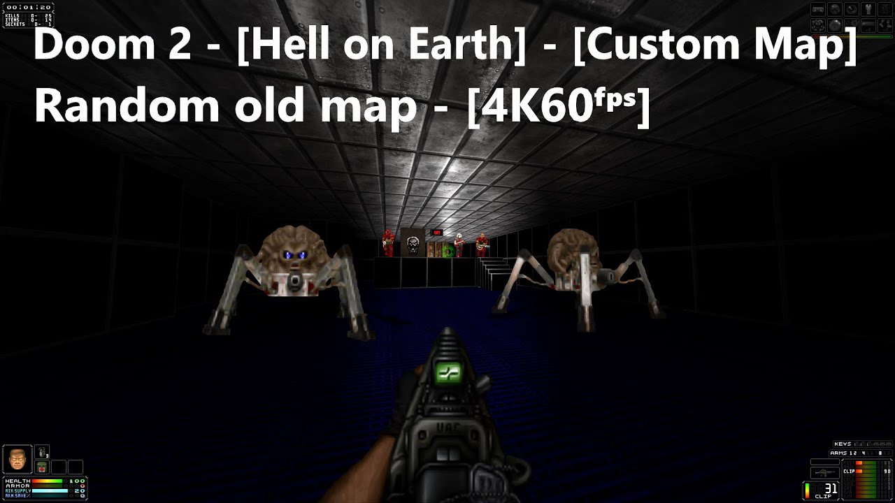 Project Brutality 3.0 - Doom 2 - Map: #0331 - Random old map - [4K60ᶠᵖˢ ...