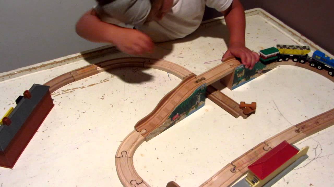 Toy Train Crashes 1 - YouTube