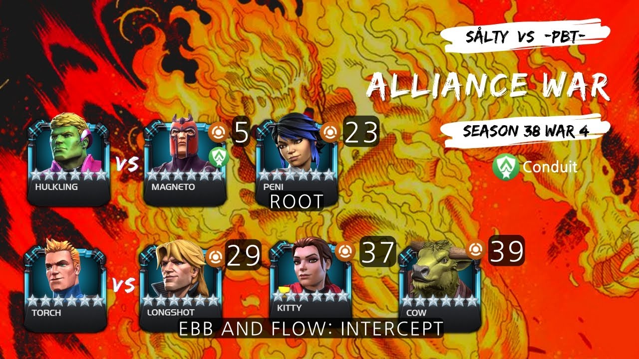 Alliance War | Root & Path 5 | sålty vs -PBT- | Season 38 War 4 ...