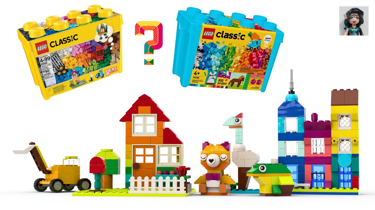 LEGO CLASSIC 11038 like LEGO CLASSIC 10698 ideas How to build ...