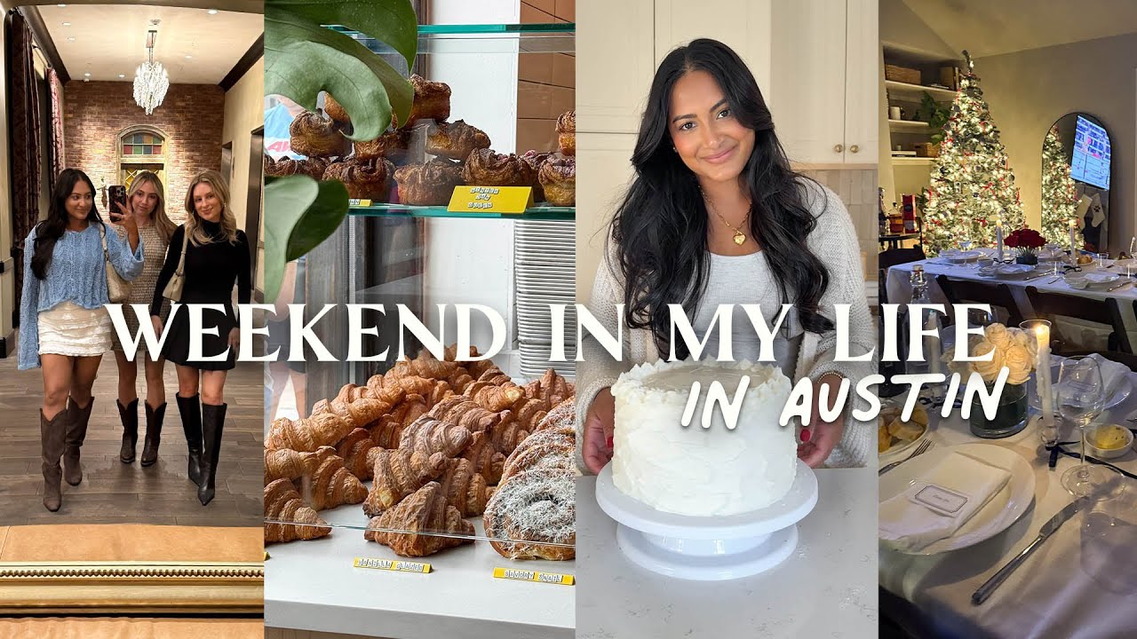 Weekend VLOG in Austin | kitchen nook makeover, GAP fall haul, giggly ...