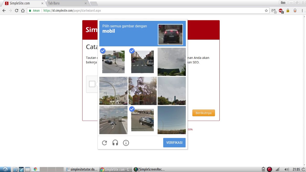 Cara Membuat Blog Simplesite - YouTube