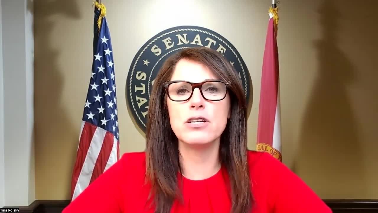 Florida Sen. Tina Polsky 'sickened' by Roe v. Wade decision - YouTube