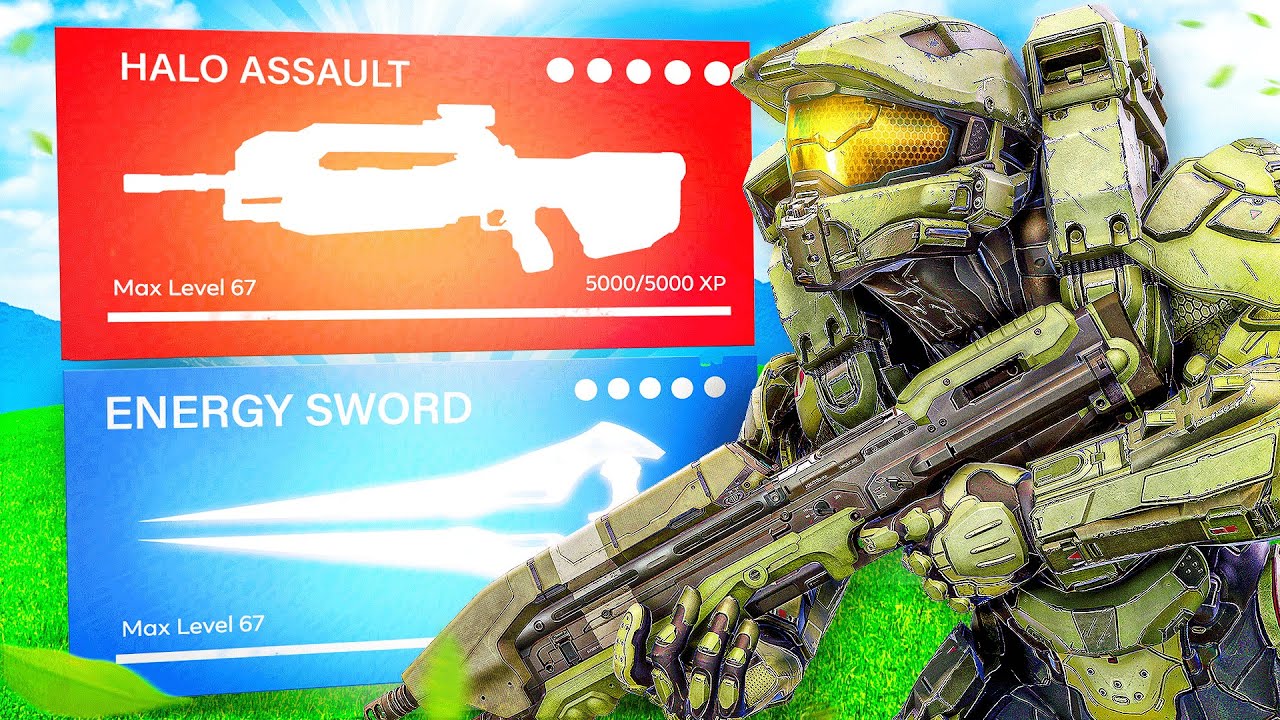 Using the NEW MASTER CHIEF HALO SKIN in WARZONE 2.0! - YouTube