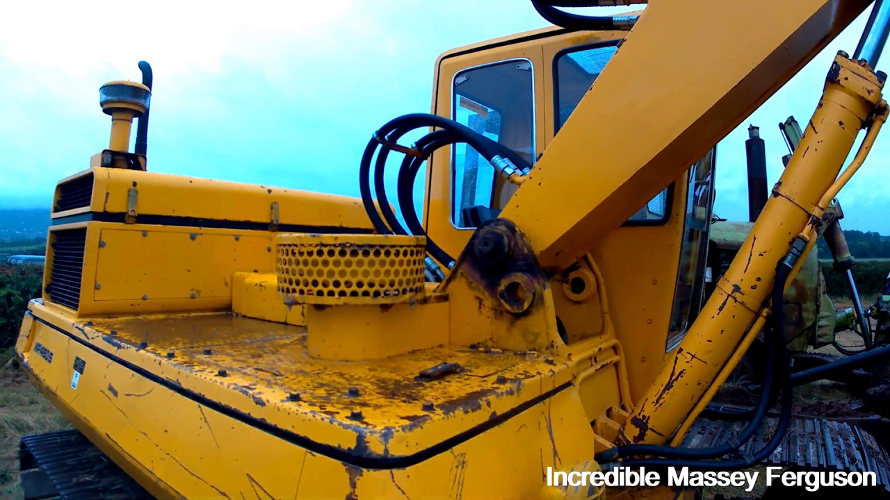 1982 Massey Ferguson 450s 5.8 Litre 6-Cyl Diesel Excavator (131 HP ...