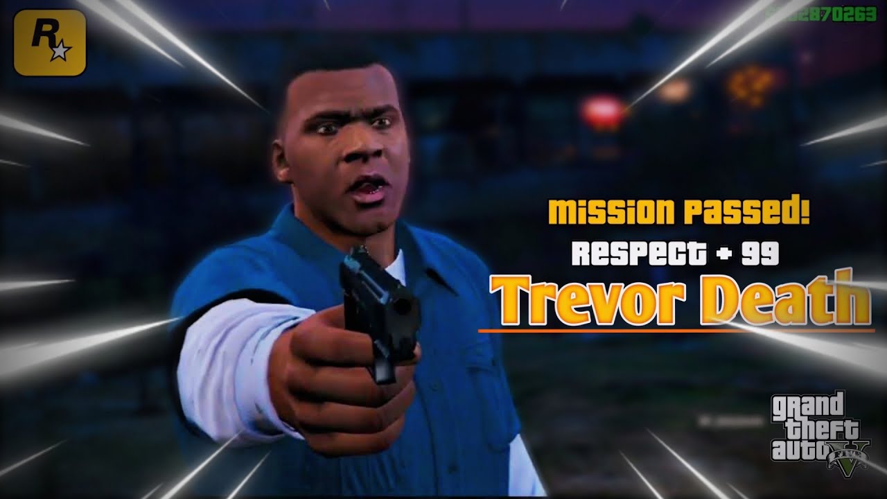 TREVOR DEATH GTA 5 🥺 - YouTube