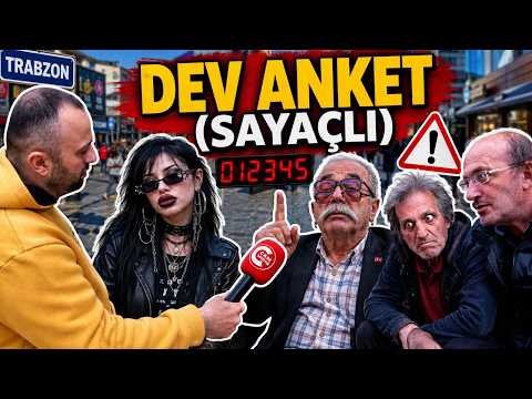 TRABZON’A SORDUK: Bugün Seçim Olsa Oy Kime? Cevaplar Şaşırttı!