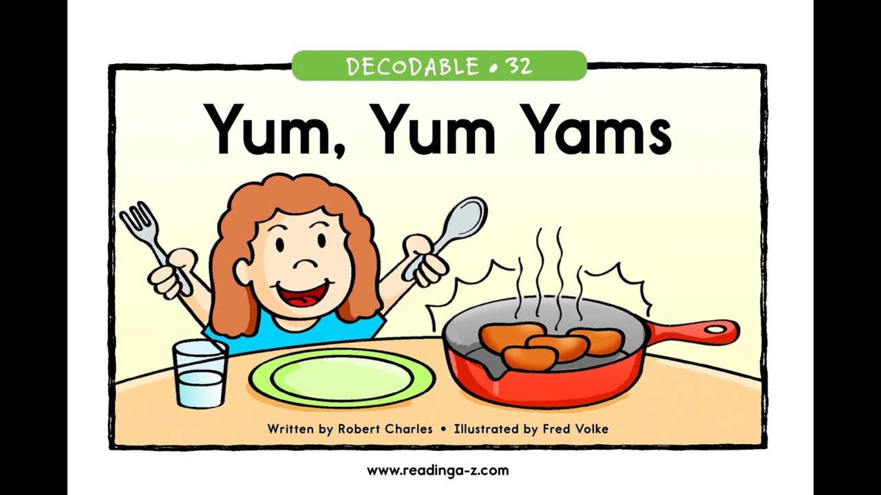 Kids Readers - Yum Yum Yams - YouTube