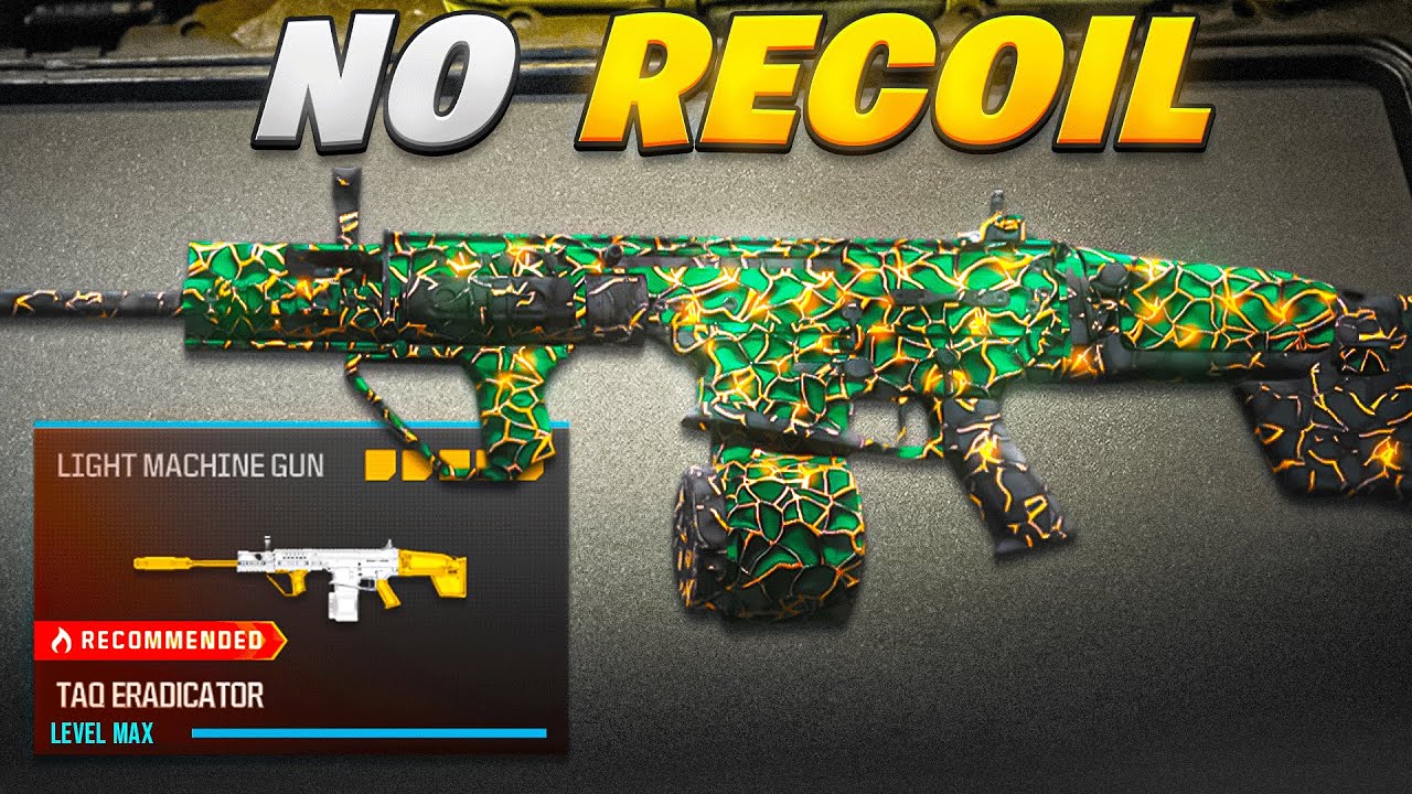 new *ZERO RECOIL* TAQ ERADICATOR in WARZONE 3! 😲 (Best TAQ ERADICATOR ...