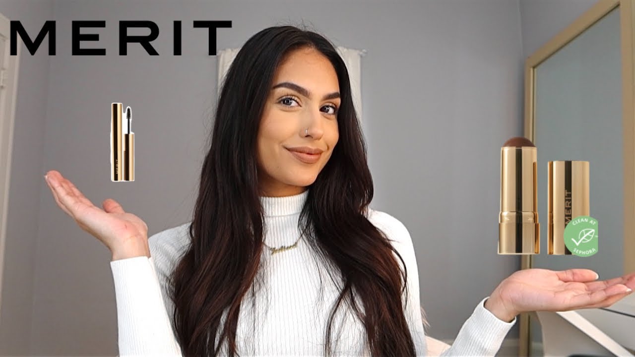 TRYING NEW MERIT BRONZER BALM!! | Julissa Rojas - YouTube