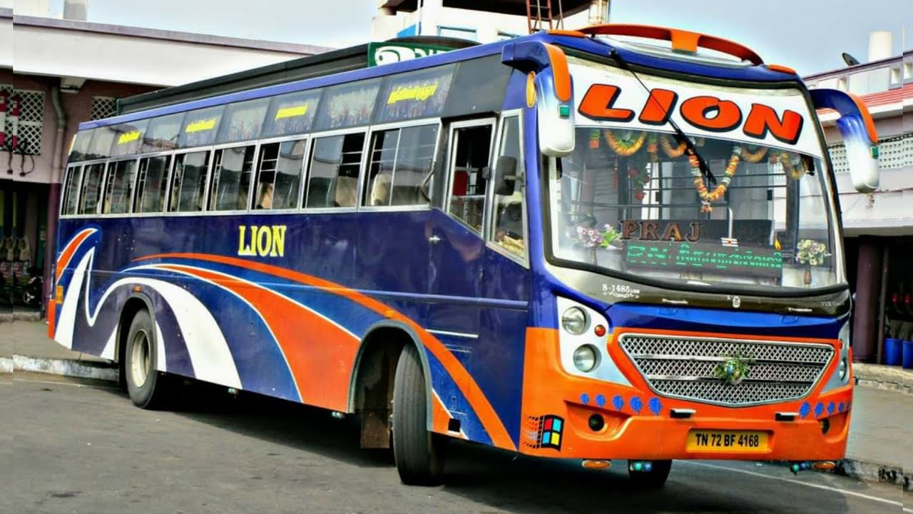Lion Bus Service | Srivilliputhur To Tirunelveli | Nellai Exp | Livery ...