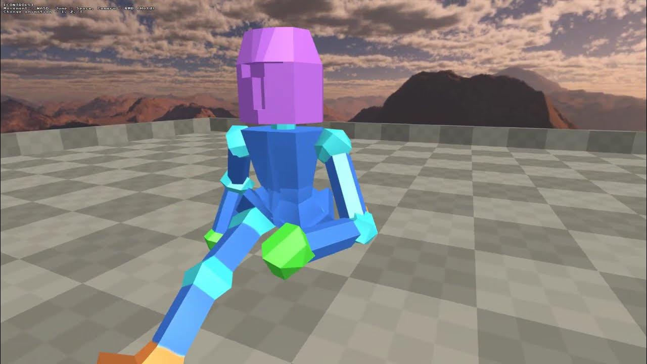 MAZE Engine Example: Skeletal Animation - YouTube