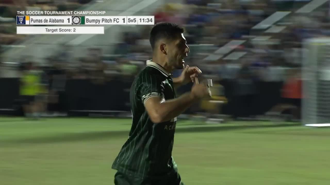 Charlie Gonzalez with 2 Goals vs. Pumas de Alabama - YouTube