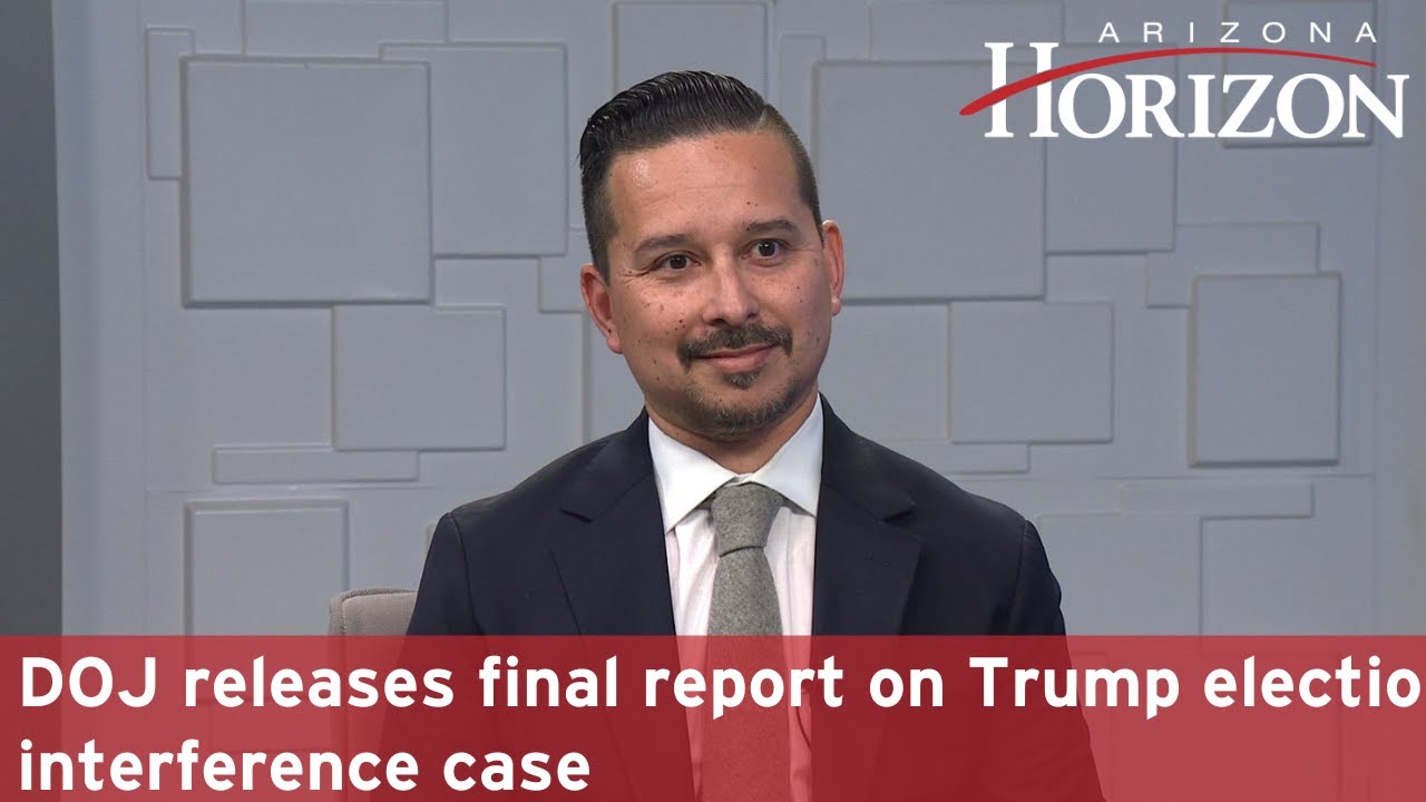 DOJ releases final report on Trump election interference case - YouTube