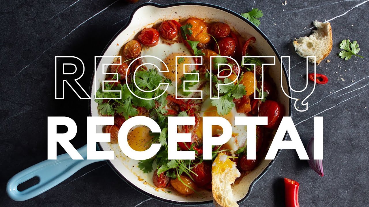 Receptų receptai. 1 laida - YouTube