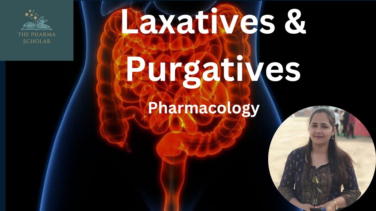 Laxative and Purgative Pharmacology - YouTube