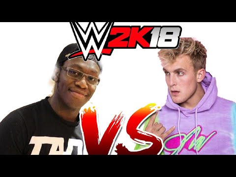 Jake Paul vs Deji WWE 2K18 - YouTube