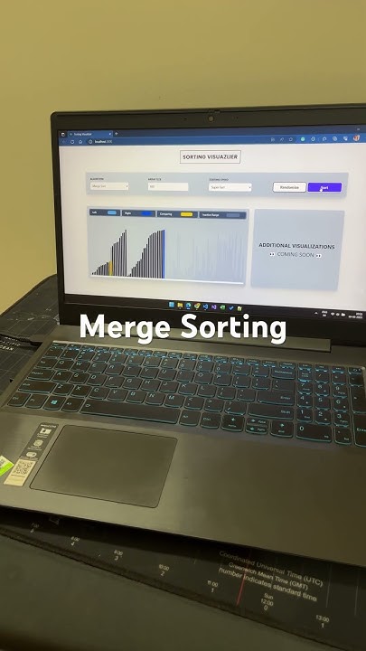 Merge Sort Sorting Visualizer Reactjs Project Reactjs Algorithm