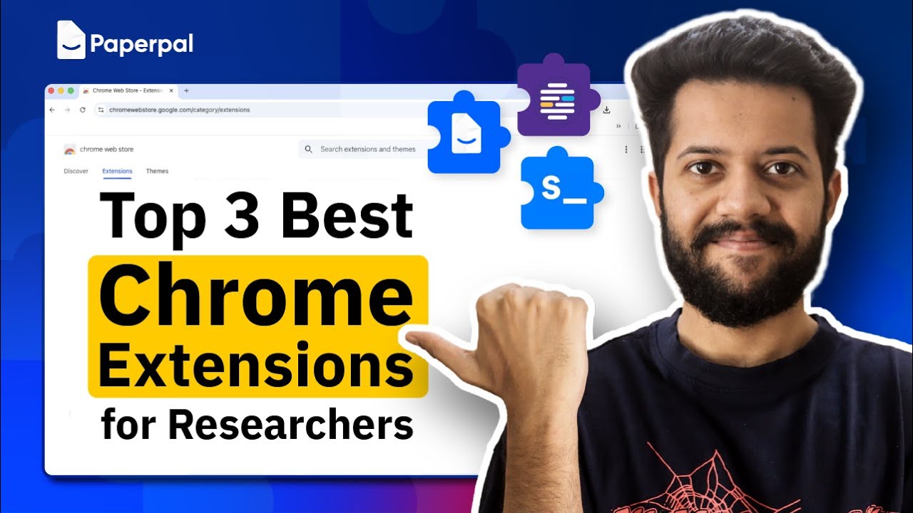 Top 3 Most Useful Chrome Extensions For Researchers - YouTube