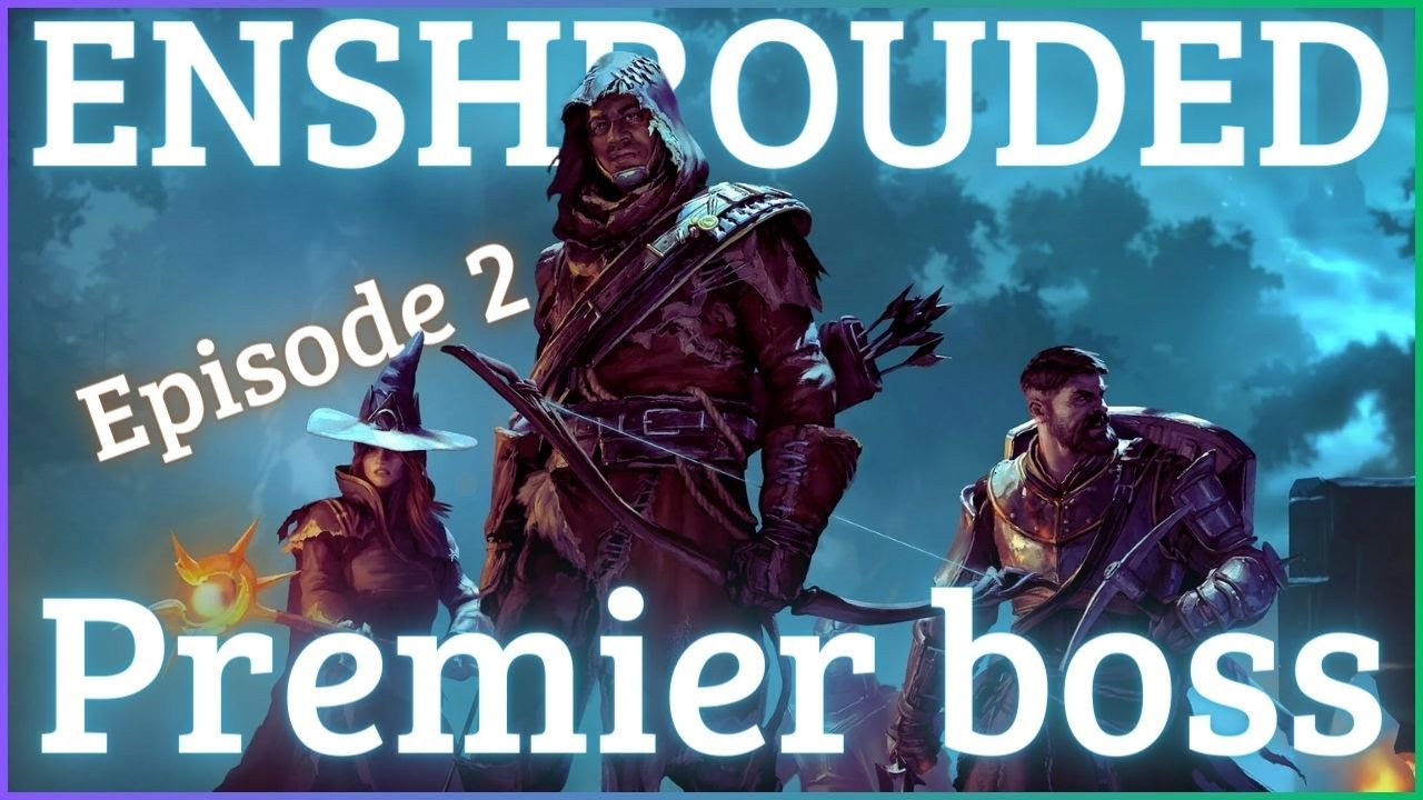 PREMIER BOSS ! Gameplay Enshrouded ep2 - YouTube