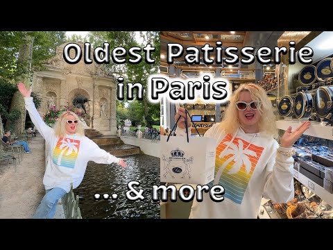 Oldest Patisserie In Paris | Louvre Pyramid | Paris Walking Tour | Stohrer Bakery | Olympic Vasque