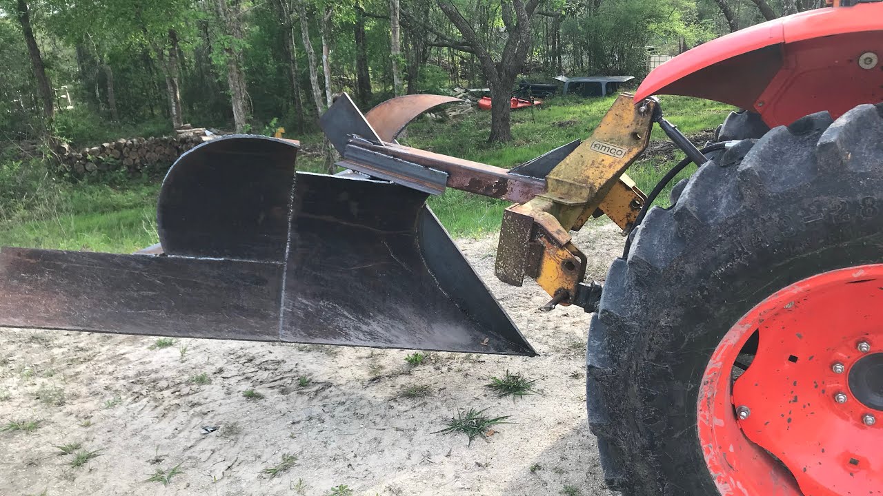 #diy DITCH MAKER / CLEANER aka “BAYOU BLADE” - YouTube