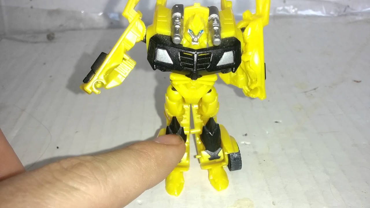 Transformers prime legion class bumblebee review - YouTube