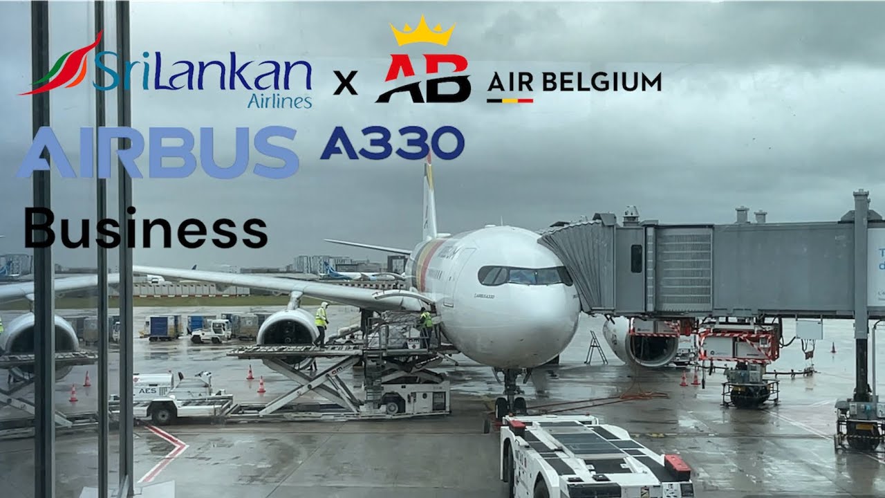 🇫🇷 Paris CDG - Colombo CMB 🇱🇰| BUSINESS | Air Belgium A330-200 [FULL ...
