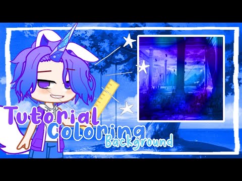 →Tutorial Coloring Background 🏙️ | Gacha Club Hack In Ibis Paint X - YouTube