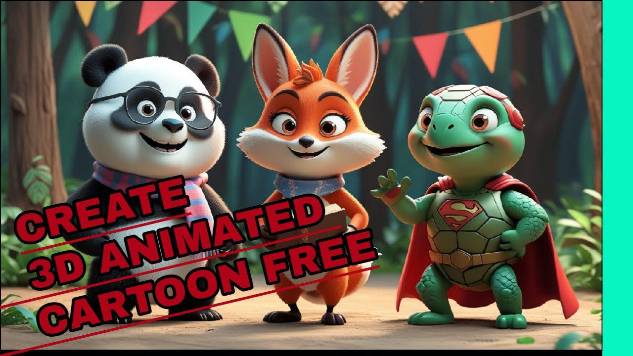 How to Create Amazing 3D Cartoon Characters with ChatGPT and AI ...