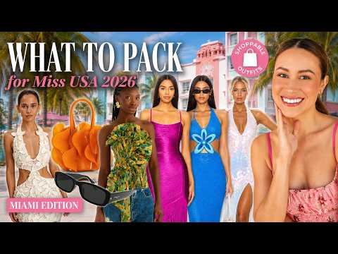 What Miss USA Contestants Should Wear to Miami