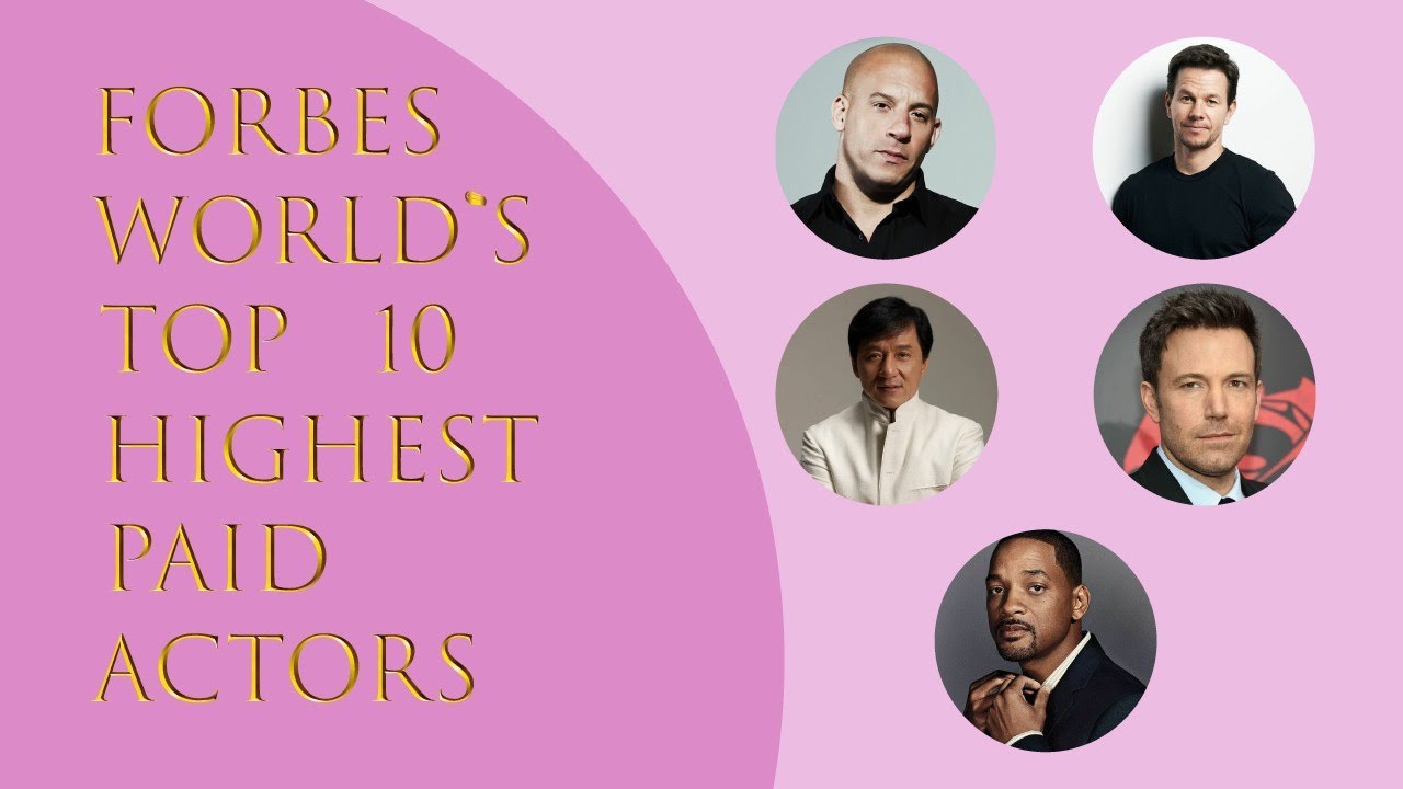 TOP 10 HIGHEST PAID ACTORS, FORBES LIST 2021 #forbeslist2021 # ...