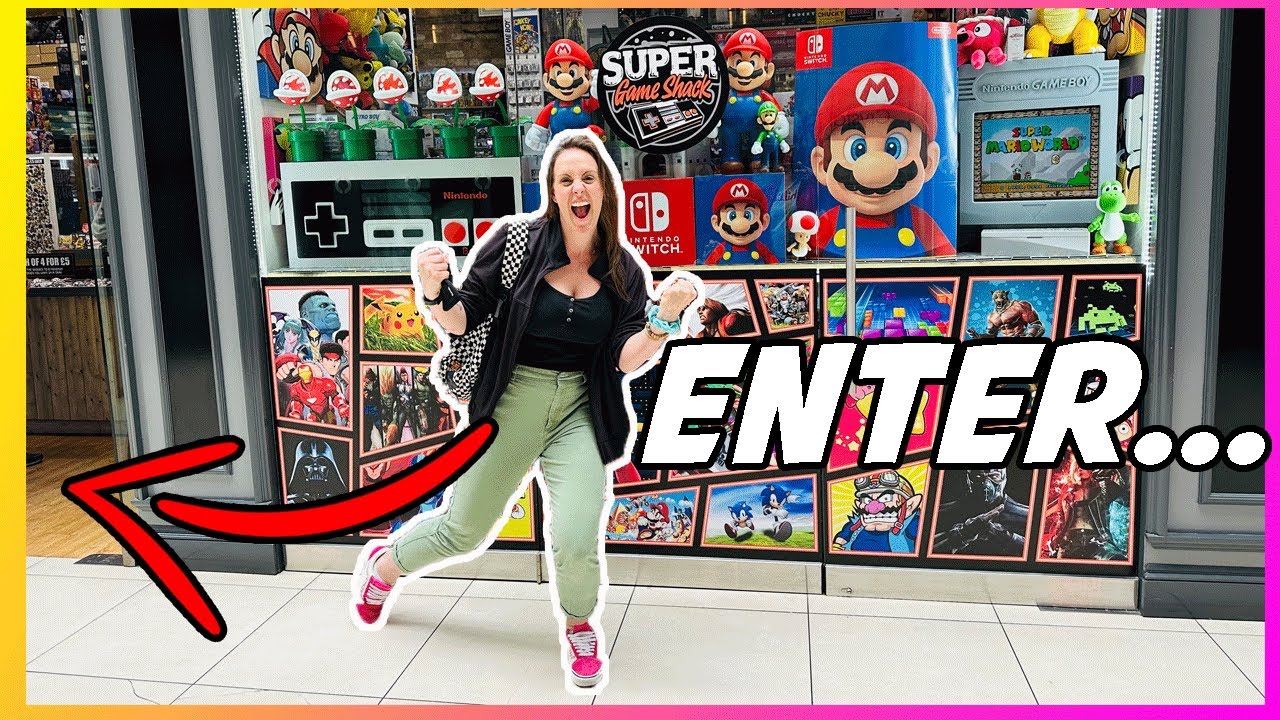 This Video Games Store is a MASTERPIECE: Super Game Shack - YouTube