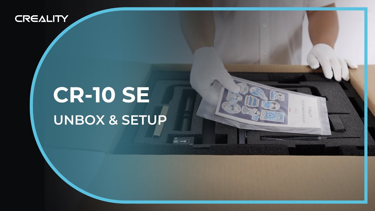 CR-10 SE: Quick Assembly Guide - YouTube