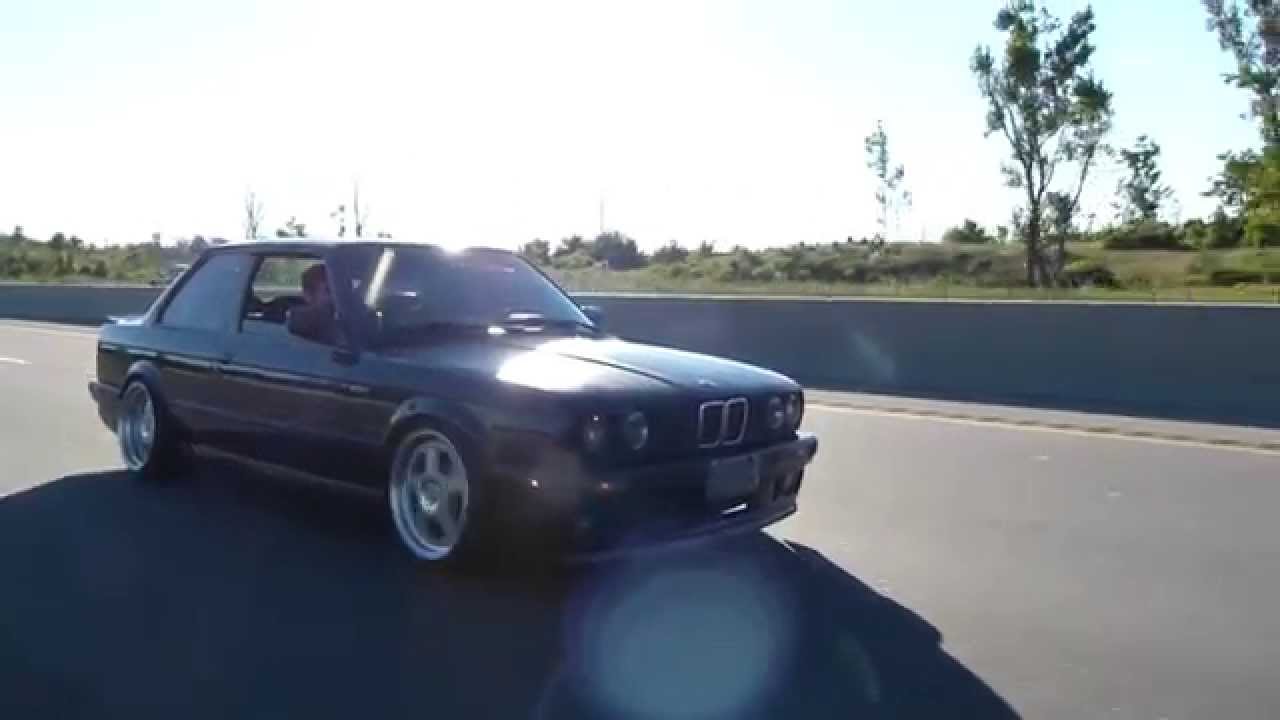 BMW E30 with M52 swap - YouTube