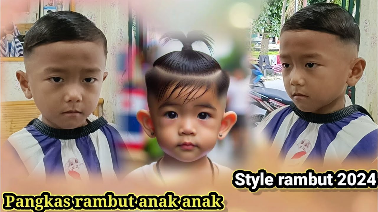 pangkas rambut anak anak | Style rambut 2024 | style rambut lelaki 2024 ...