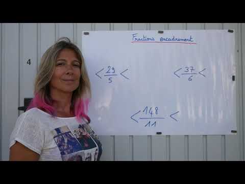 fractions encadrement