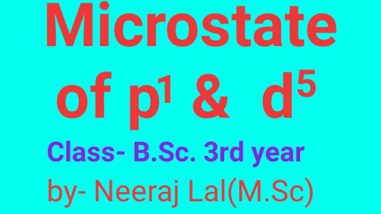 Easy Microstates calculation - YouTube
